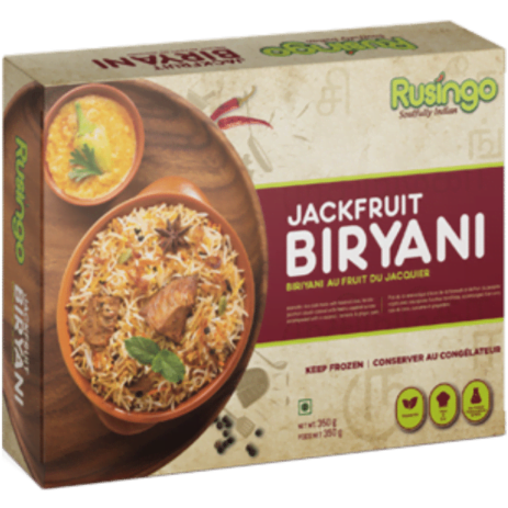 Frozen Jackfruit Biryani | Preservative-free | Rusingo Foods