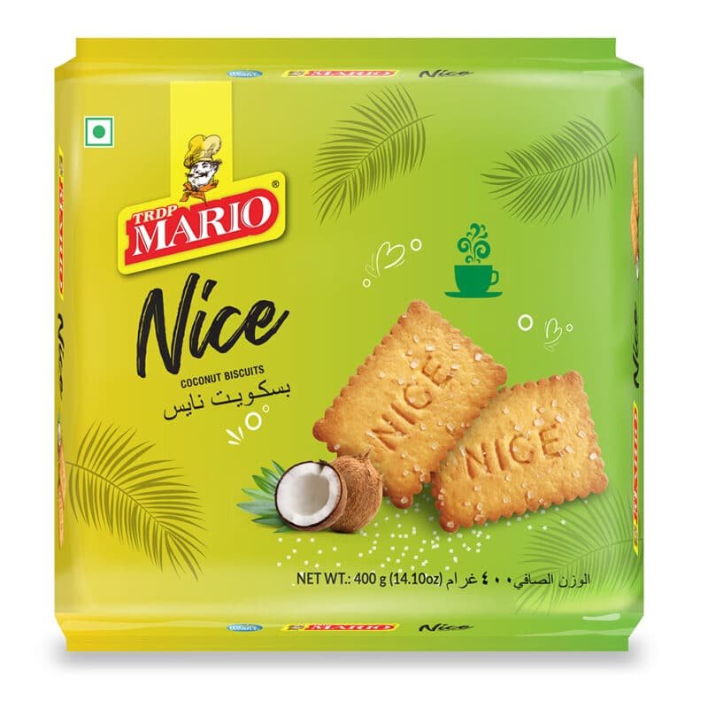 Mario's Nice Coconut Biscuits - BRC Certified And Ready For Global ...
